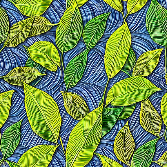 Background of Green Plantain Leaves. Background Texture Pattern Stock ...