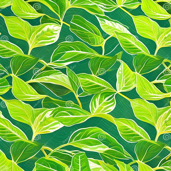 Background of Green Plantain Leaves. Background Texture Pattern Stock ...