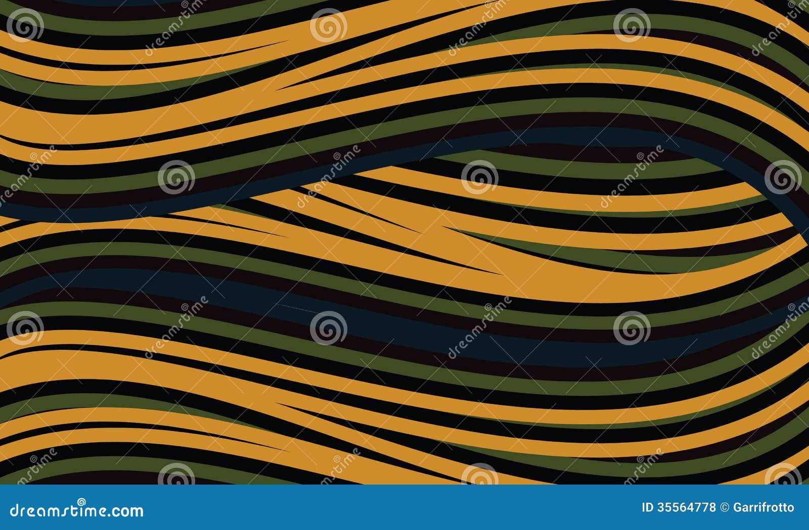 Background with Green and Yellow Lines Stock Vector - Illustration of ...