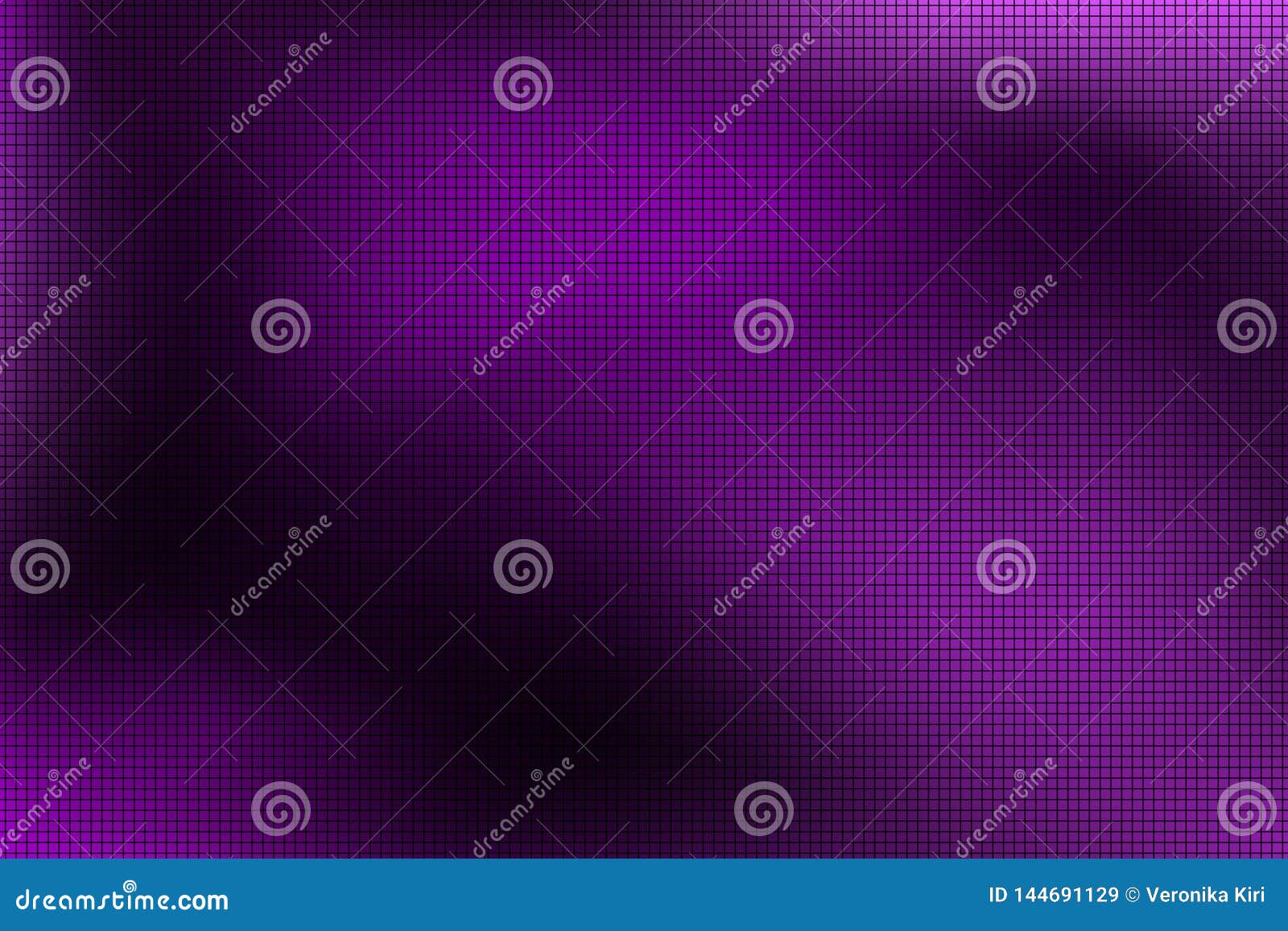 Background from the Grid with a Colored Black Purple Gradient. Stock ...