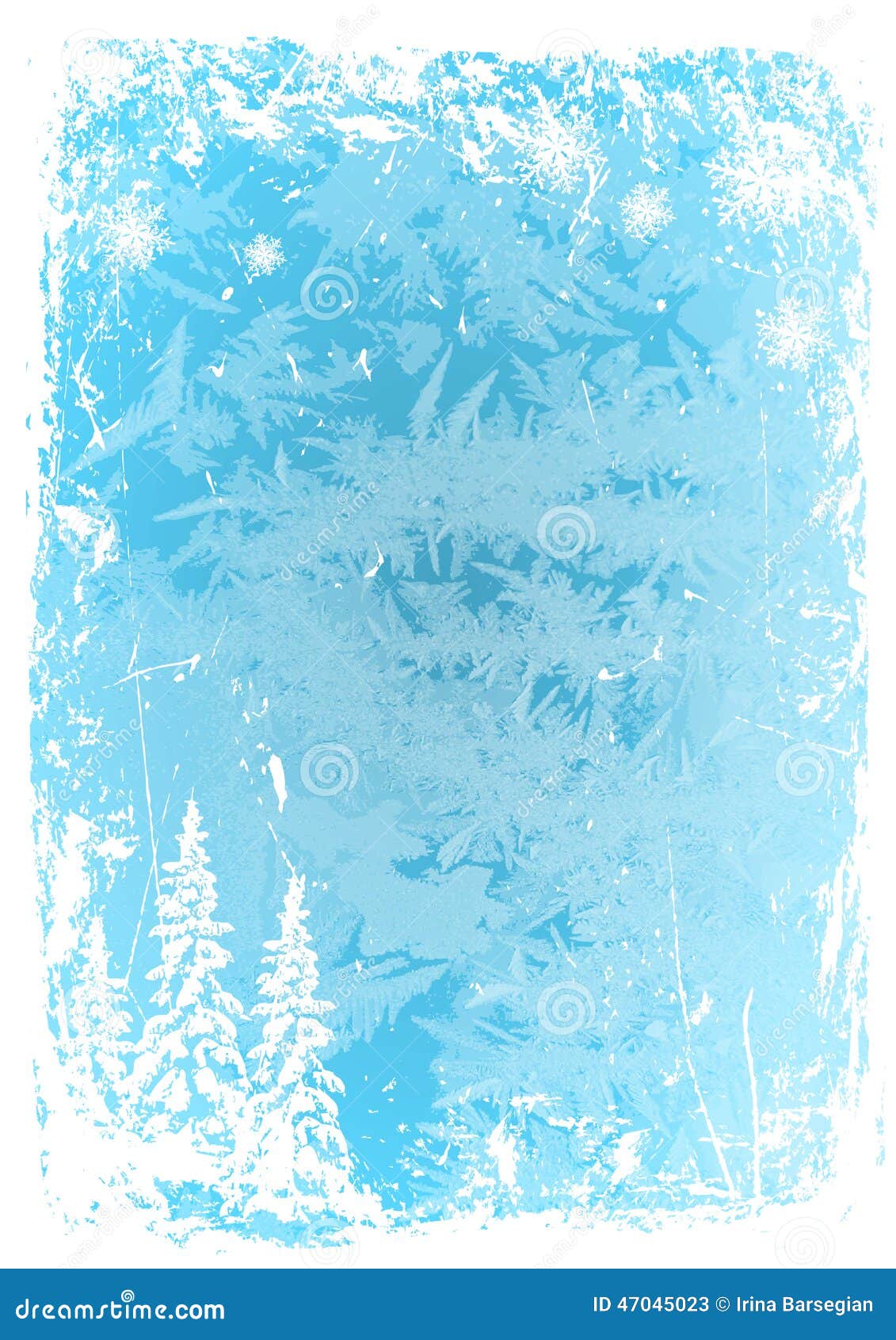 Background Grunge Blue Ice Pattern. Vector Illustration Stock Vector ...
