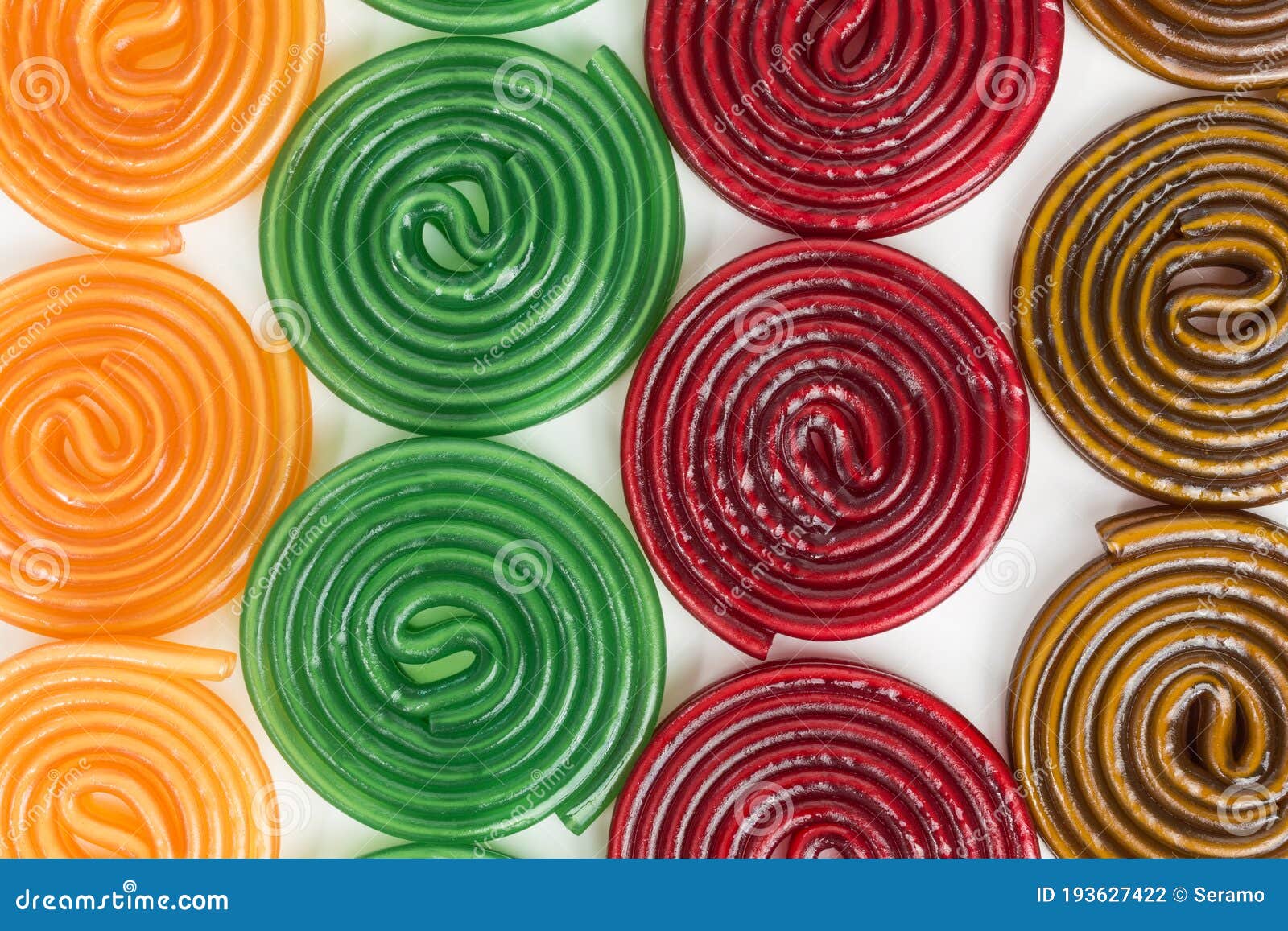 Background of gummy candy stock photo. Image of jelly - 193627422