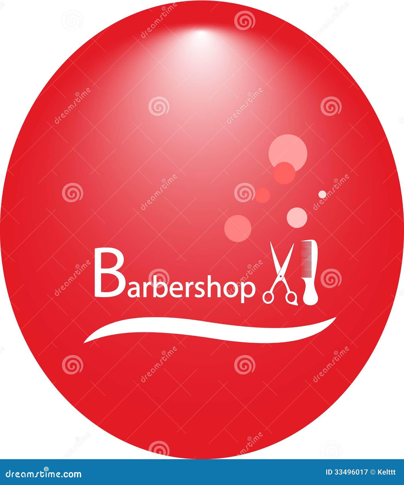 Background for Hair Salon with Barbershop Tools Stock Vector ...