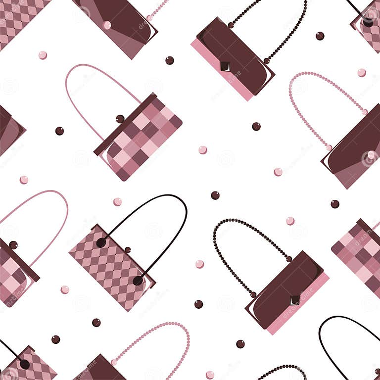 Background of handbags stock vector. Illustration of handbag - 14454038