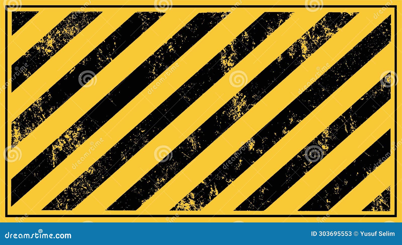 Abstract Background with Hazard Stripes Stock Illustration ...