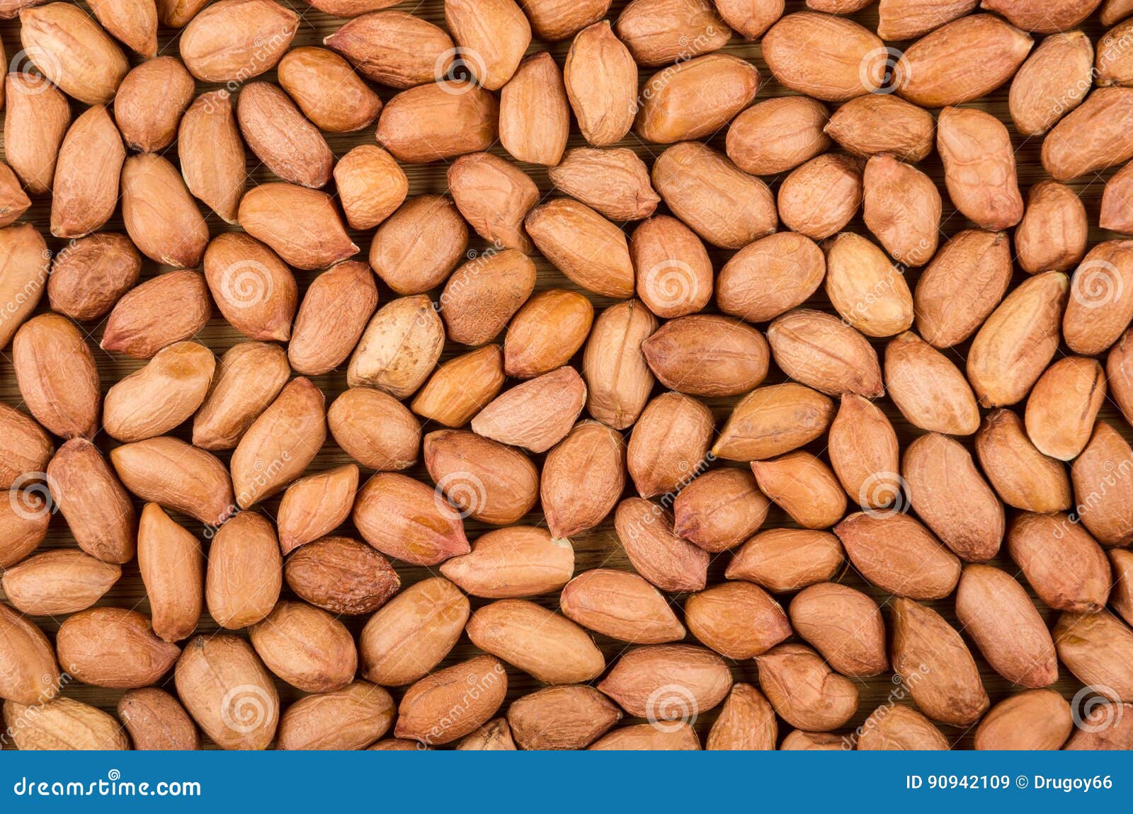 Background from Heap of Raw Peeled Peanuts Stock Image - Image of color ...