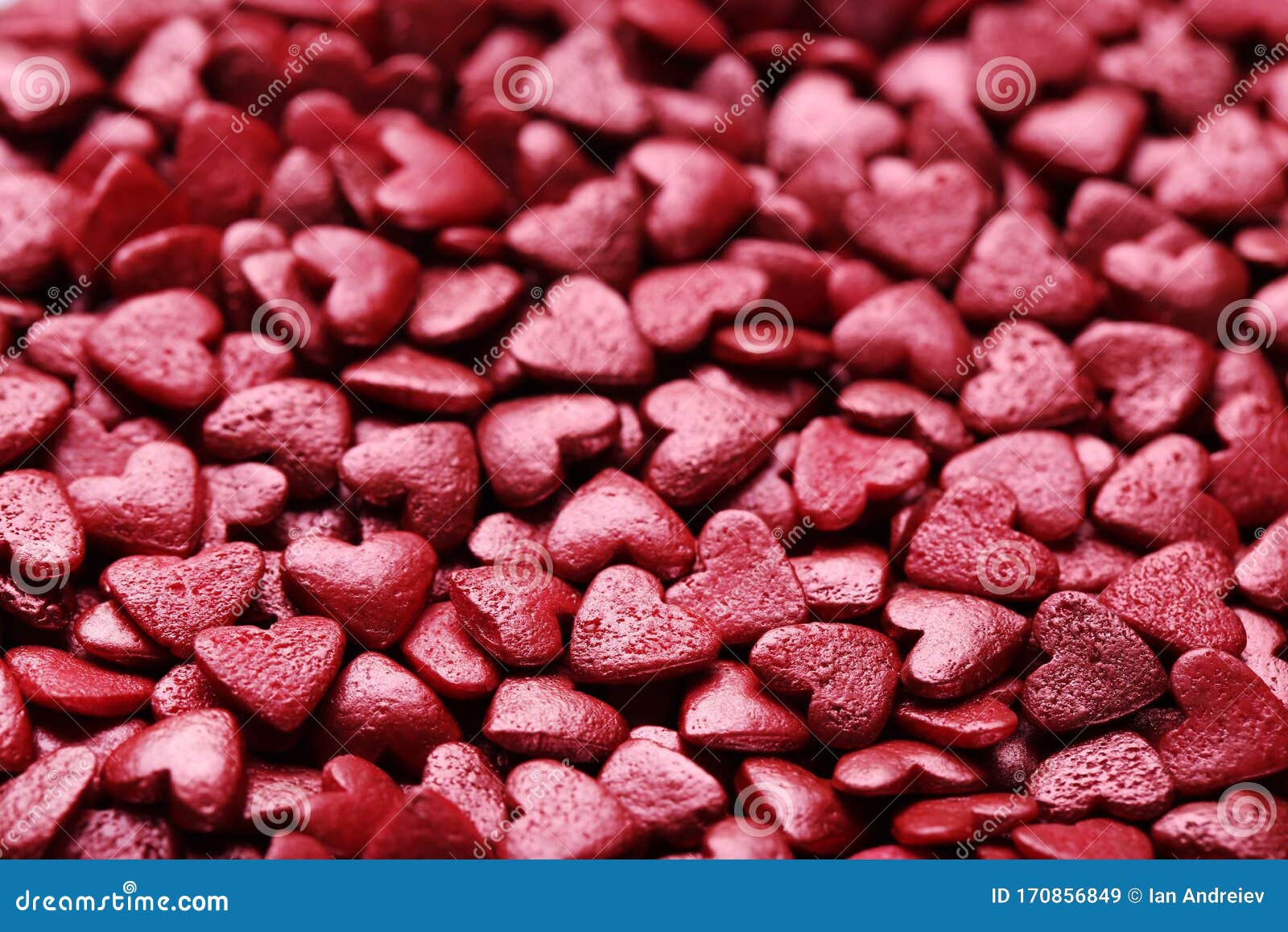 Heart shaped sprinkles stock image. Image of celebration - 170856849