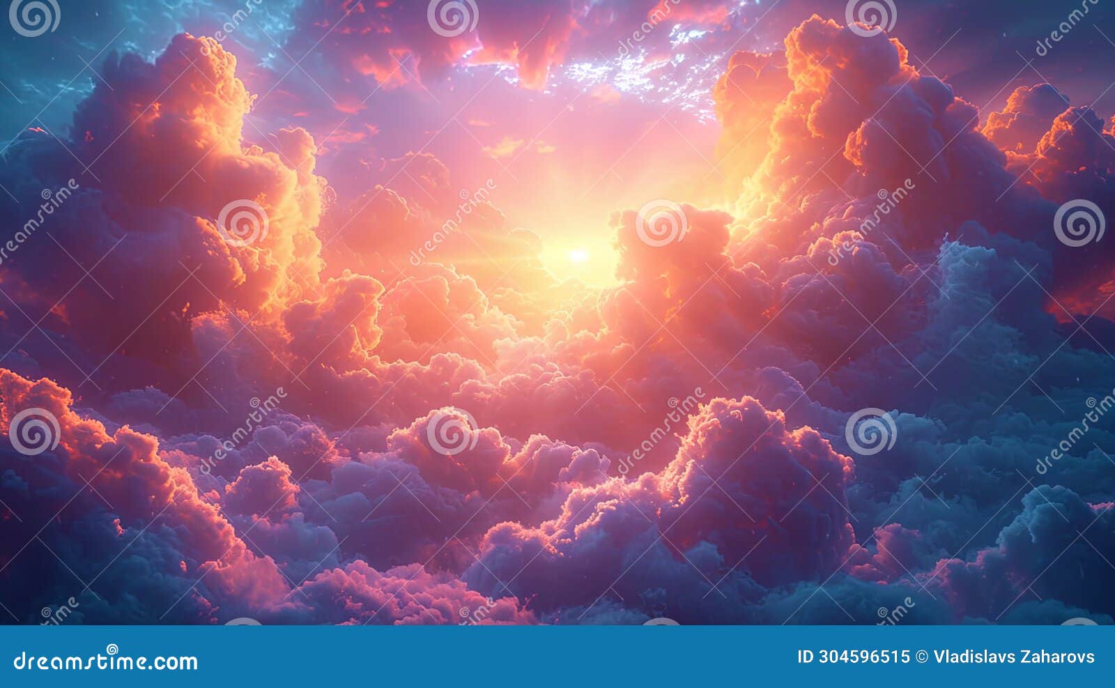 The Background of Heaven, Where the Game of Light and Shadow from the ...