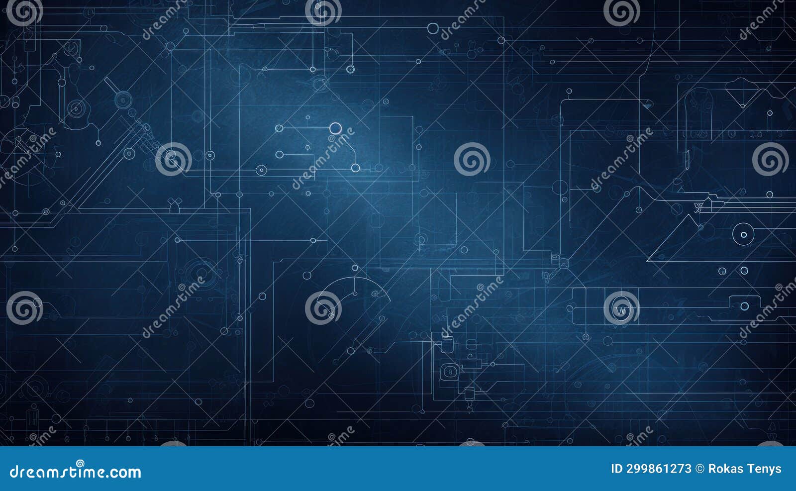 Background of Hi-tech Engineering Technology Blueprint Texture Stock ...