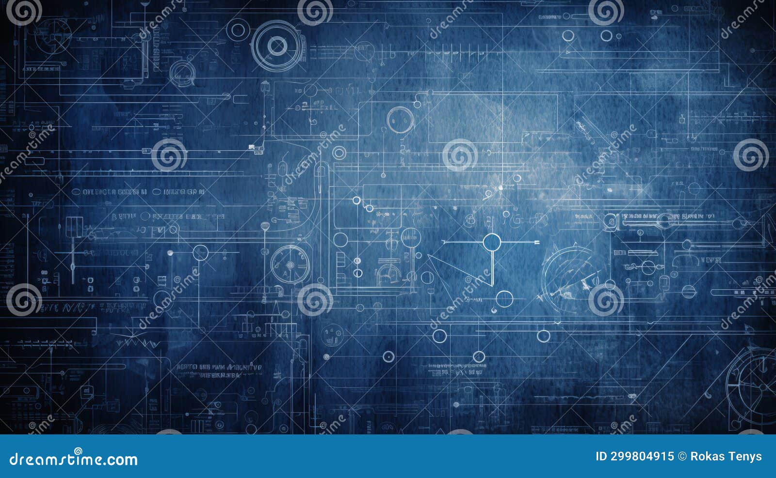 Background of Hi-tech Engineering Technology Blueprint Texture Stock ...