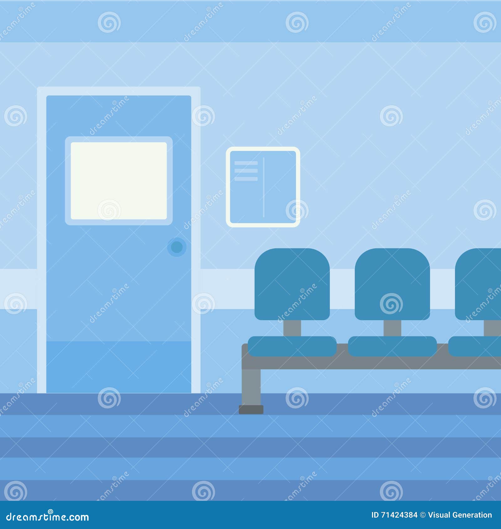 Background of Hospital Corridor. Stock Vector - Illustration of design ...