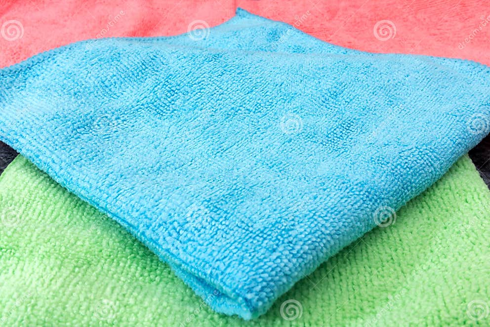 Background of Household Cleaning Cloths Stock Image - Image of cleanup ...