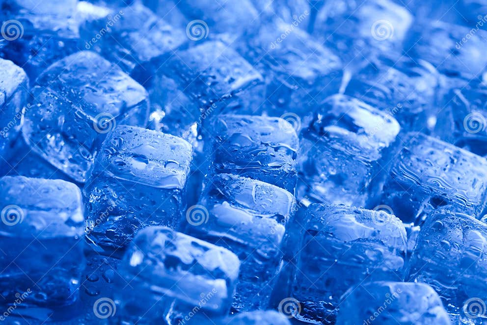 Background with Ice Cubes, Cold and Fresh Concept Stock Image - Image ...