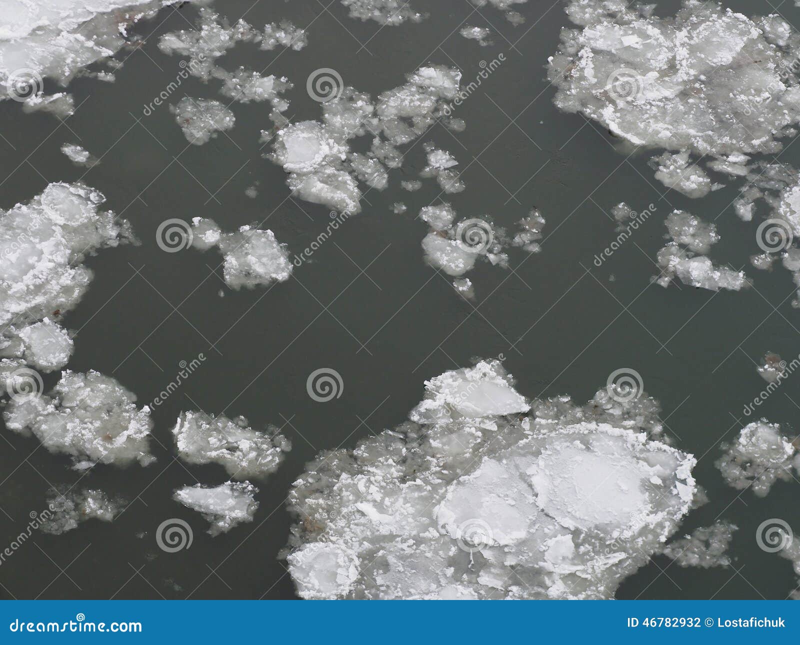 Background of Ice on a River Stock Photo - Image of seasonal, freeze ...