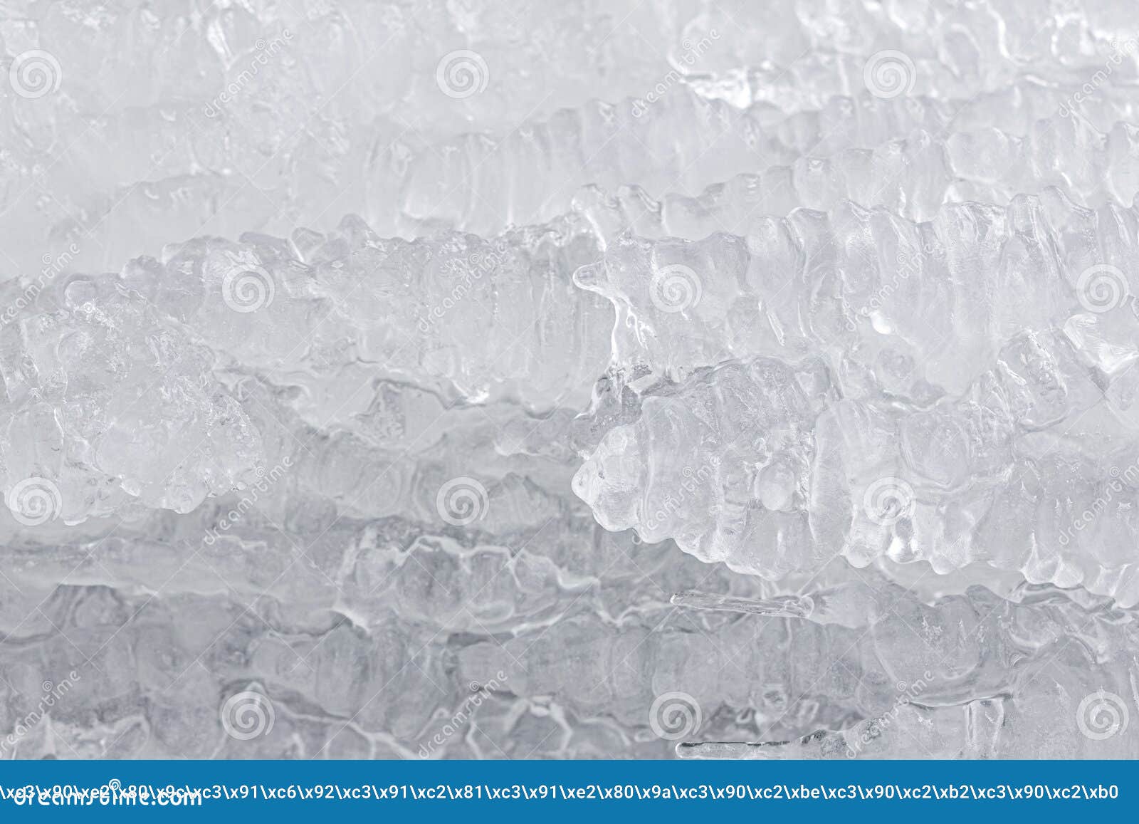 Background from Ice. the Structure of Frozen Water Stock Photo - Image ...