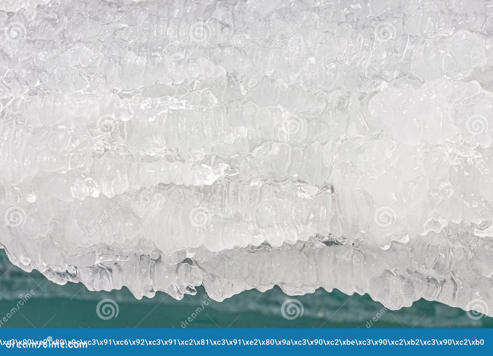Background from Ice. the Structure of Frozen Water Stock Photo - Image ...