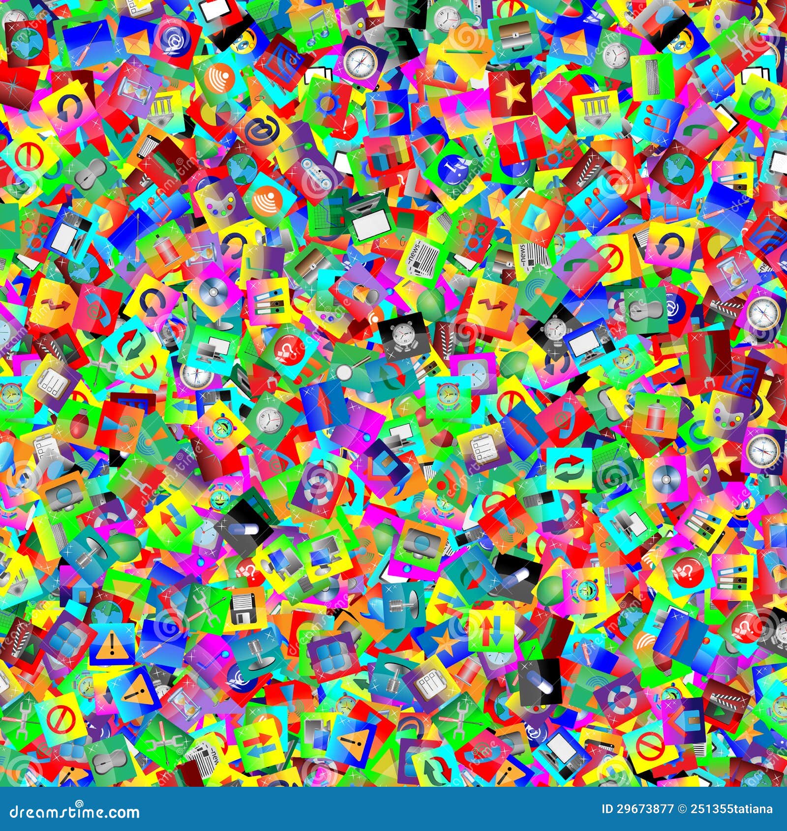 Background of the icons stock illustration. Illustration of huddle ...