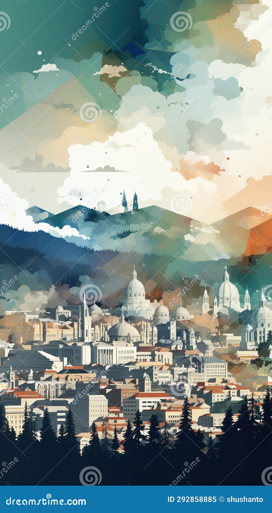 Background Illustration of Creative Manipulation Stock Illustration ...