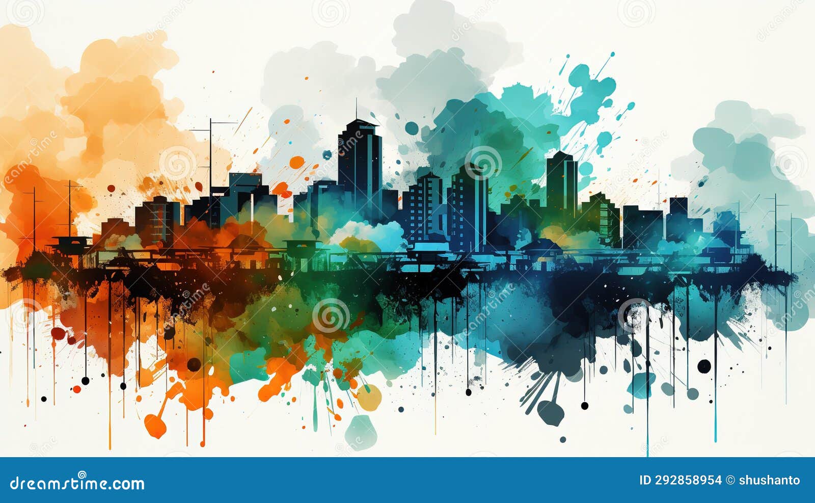 Background Illustration of Creative Manipulation Stock Illustration ...