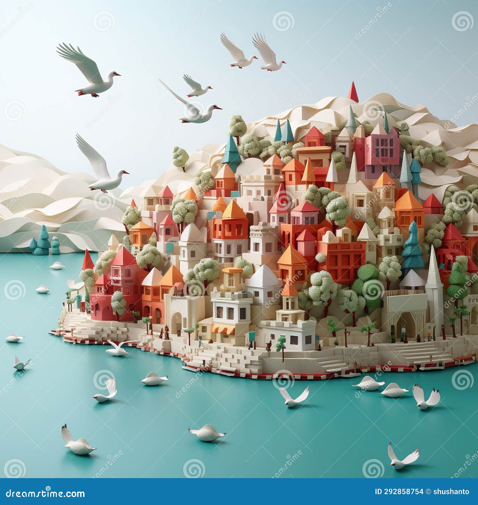 Background Illustration of Creative Manipulation Stock Illustration ...