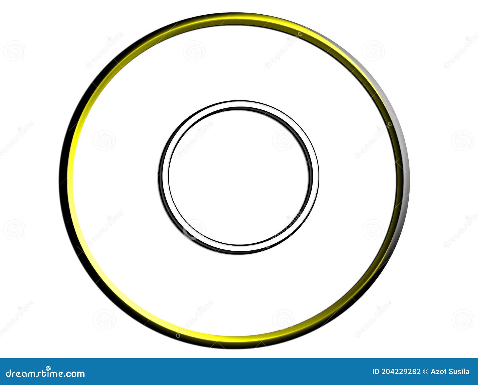 Logo Material Background Illustration of a 3d Image of Two Circles ...