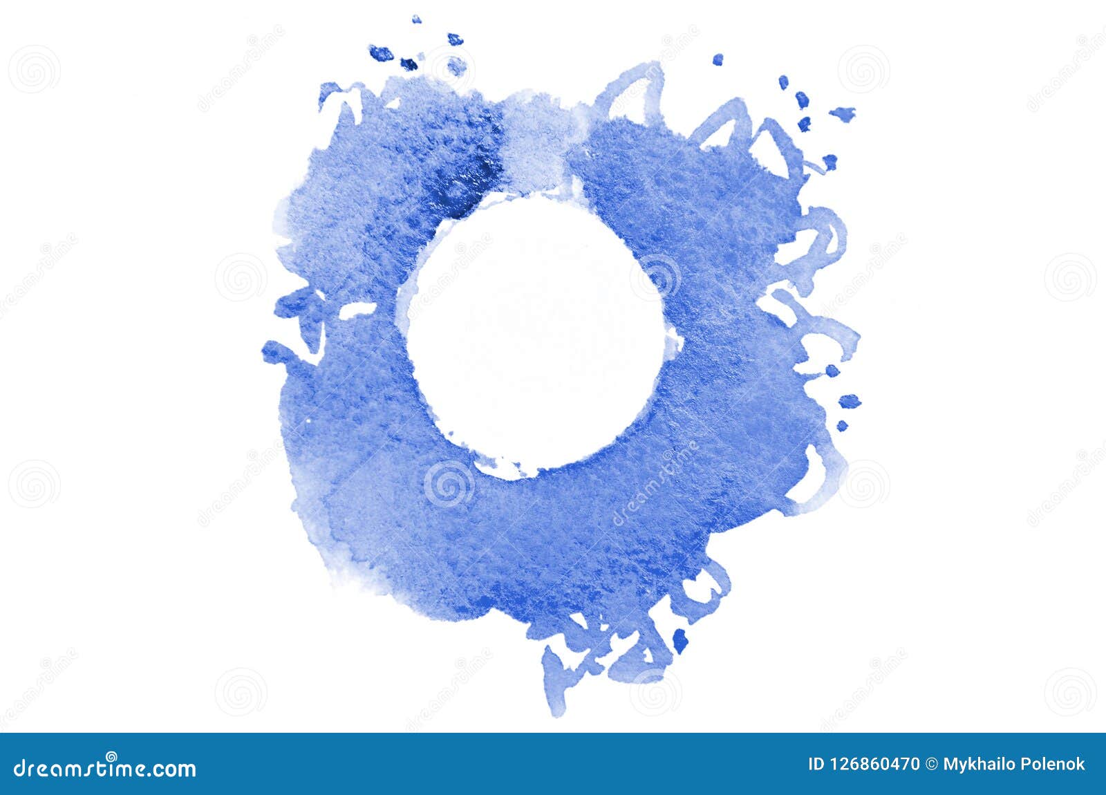 Background Image of Abstract Watercolor Spots Forming a Random Shape of ...