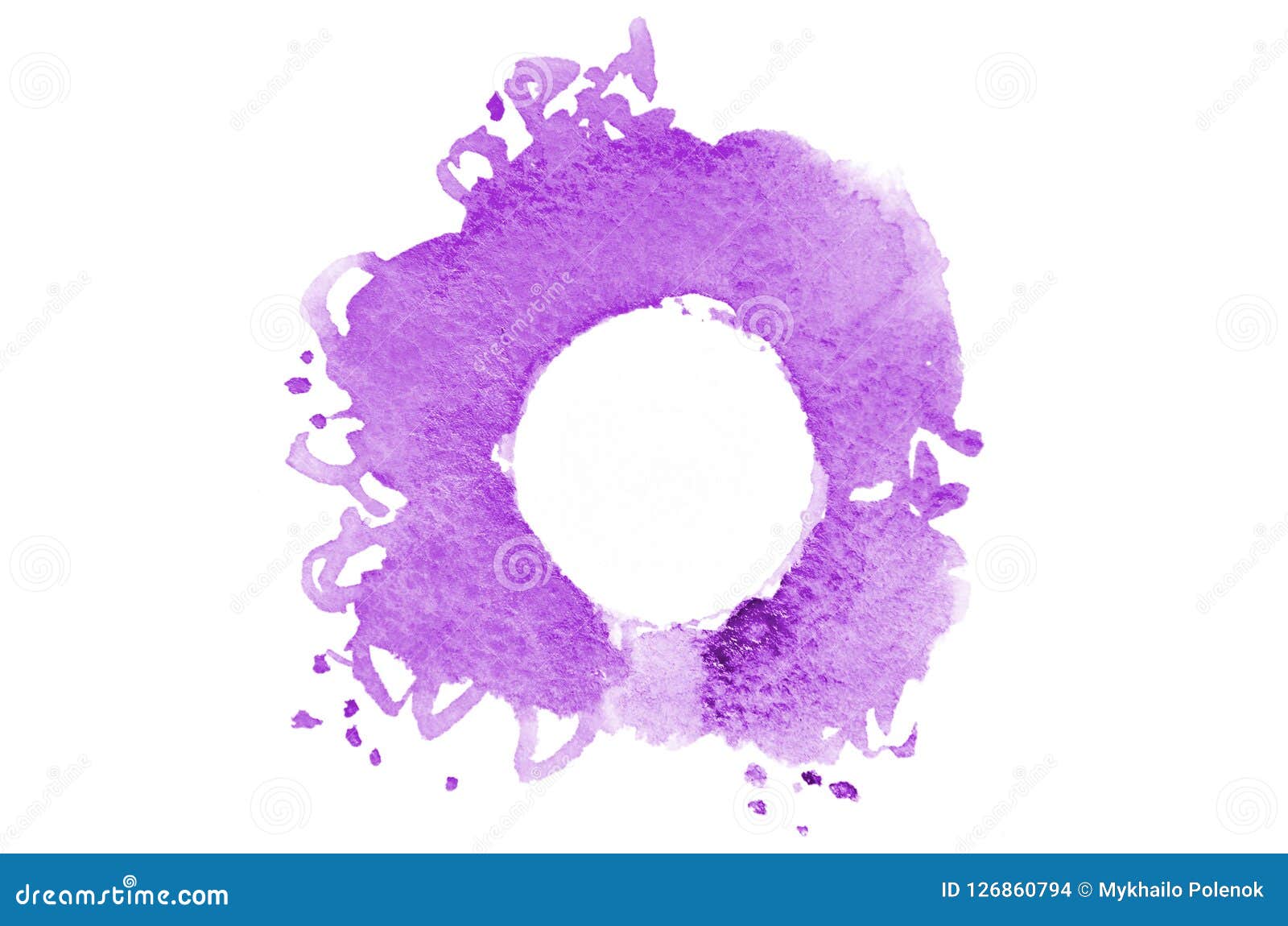 Background Image of Abstract Watercolor Spots Forming a Random Shape of ...