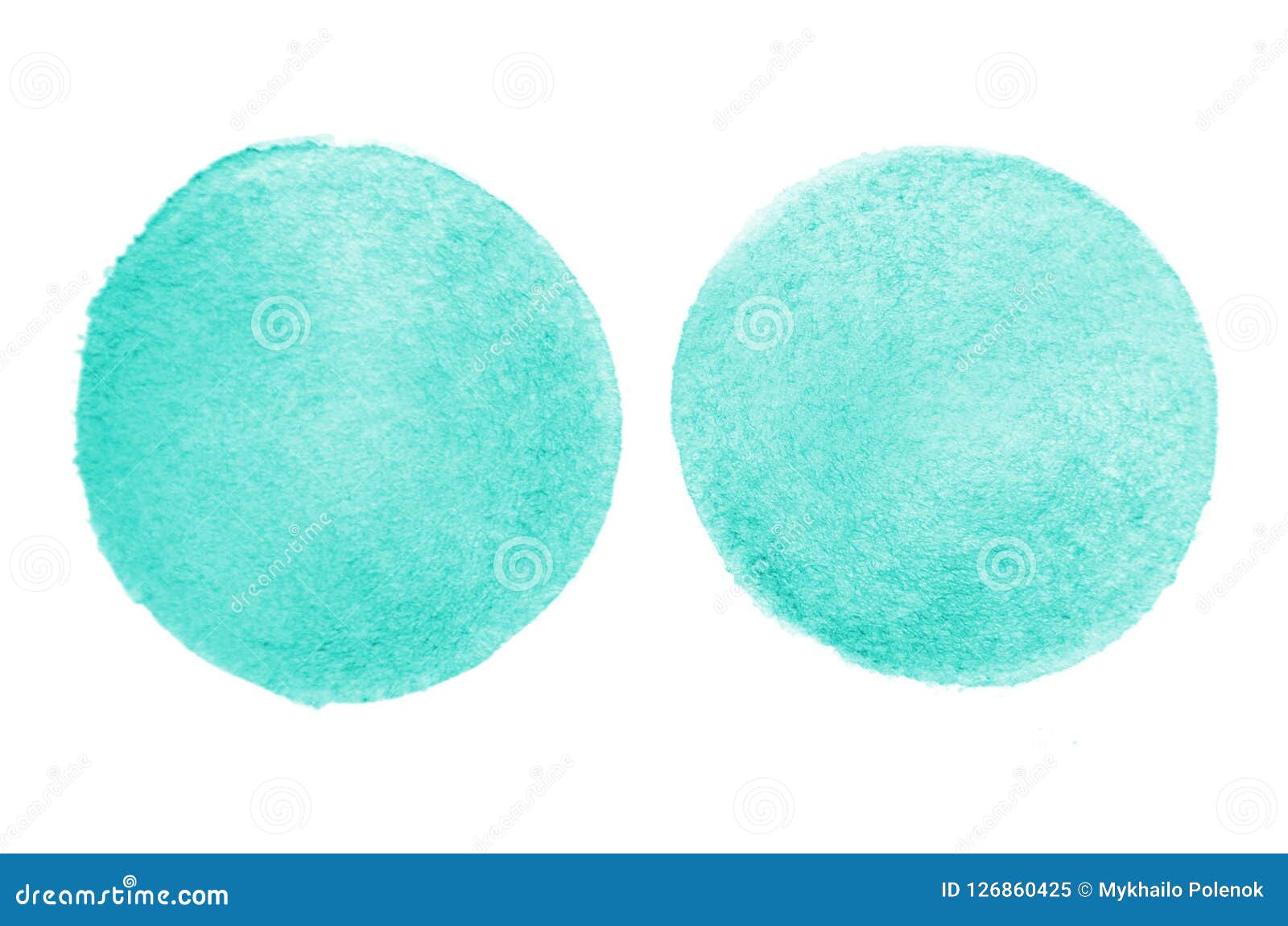 Background Image of Abstract Watercolor Spots Forming a Round Shape of ...