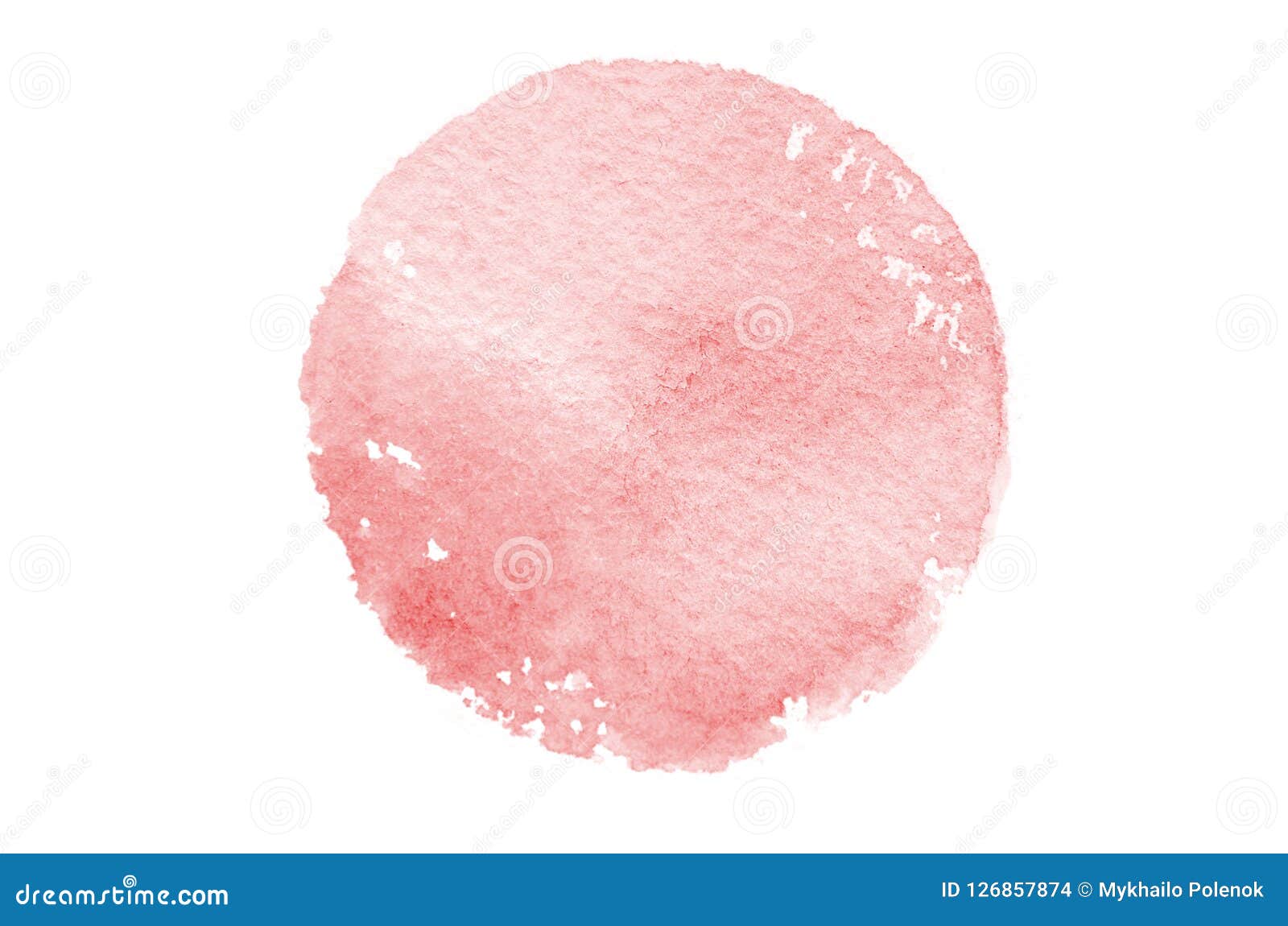 Background Image of Abstract Watercolor Spots Forming a Round Shape of ...