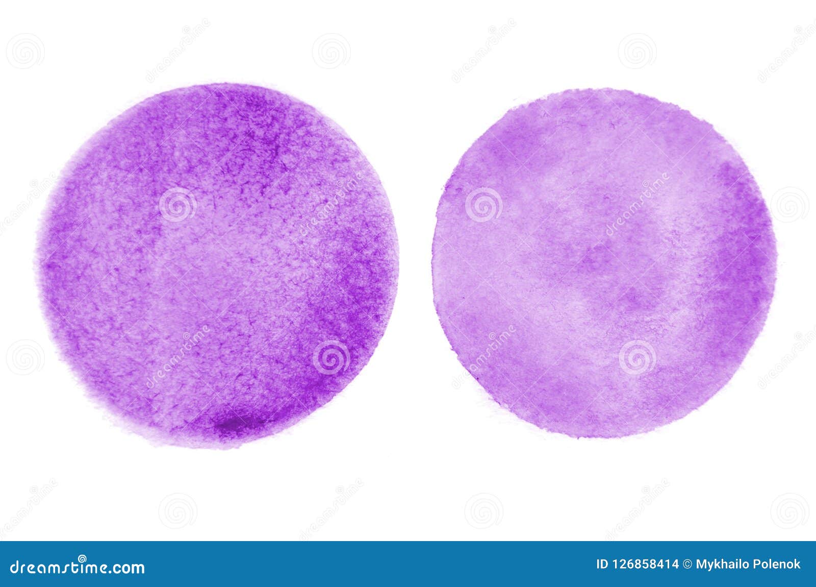 Background Image of Abstract Watercolor Spots Forming a Round Shape of ...