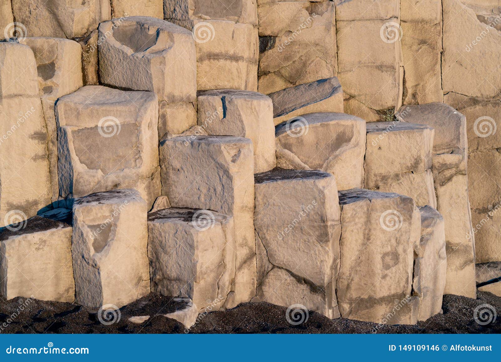 Background Image, Basalt Rocks Stock Photo - Image of natural, rock ...