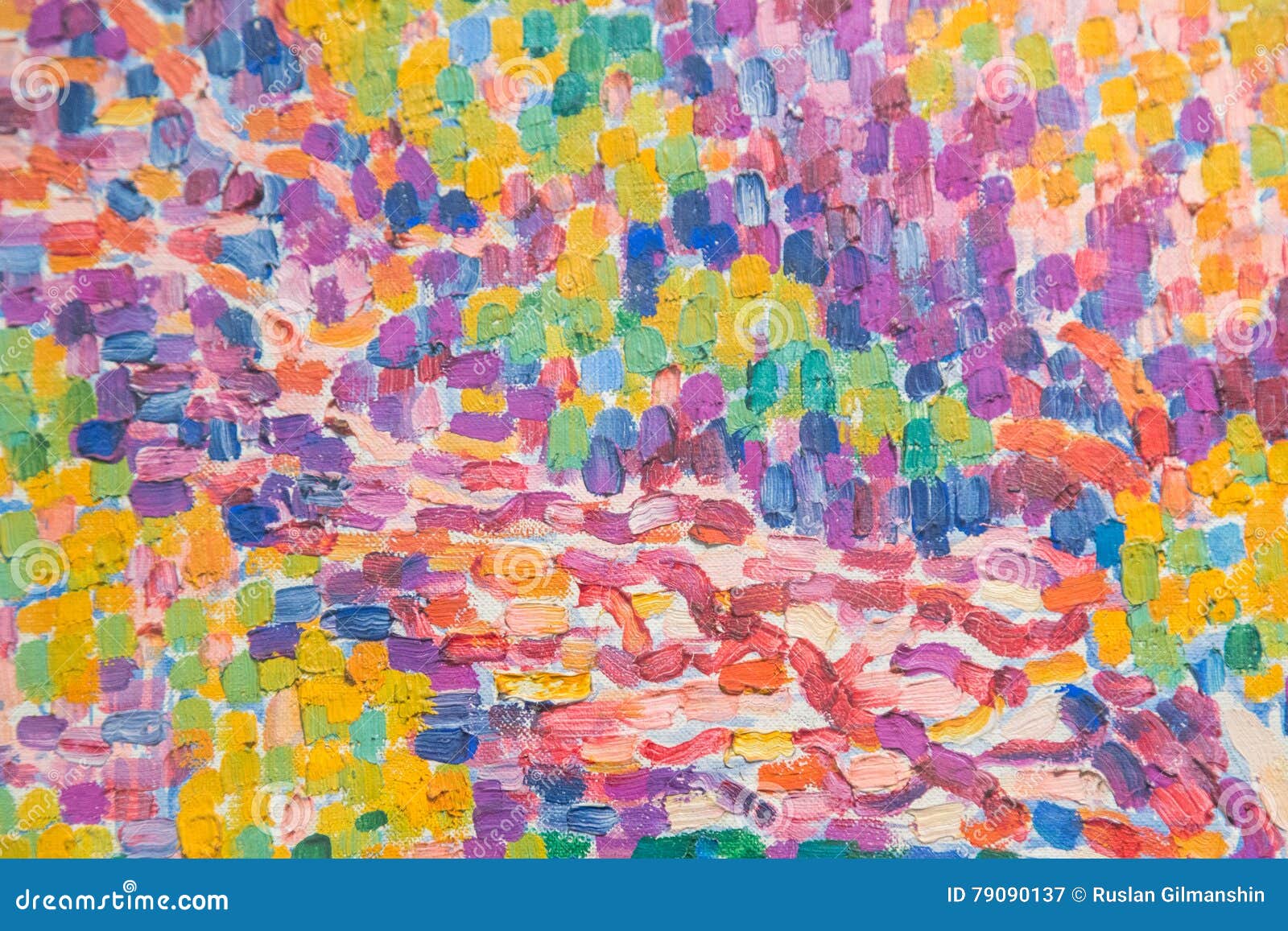 Background Image of Bright Oil-paint Palette Stock Image - Image of ...