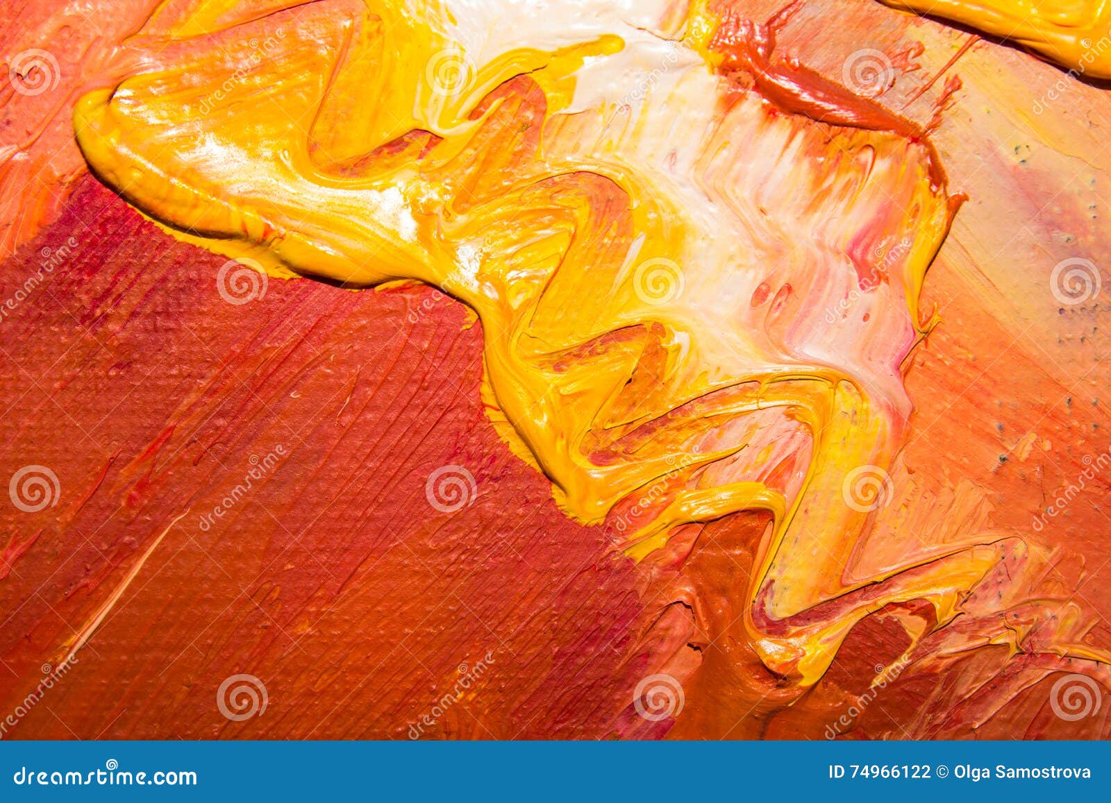 Background Image of Bright Oil-paint Palette Closeup. Background. Stock ...