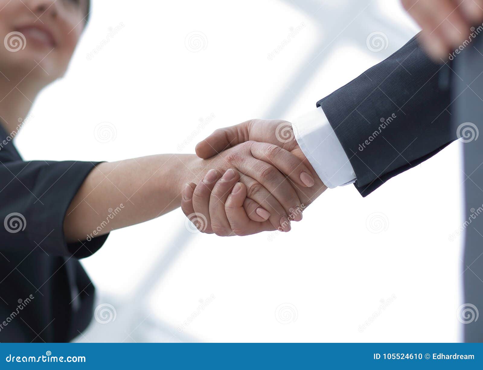 Background Image of Business Partners Handshaking.close-up Stock Photo ...