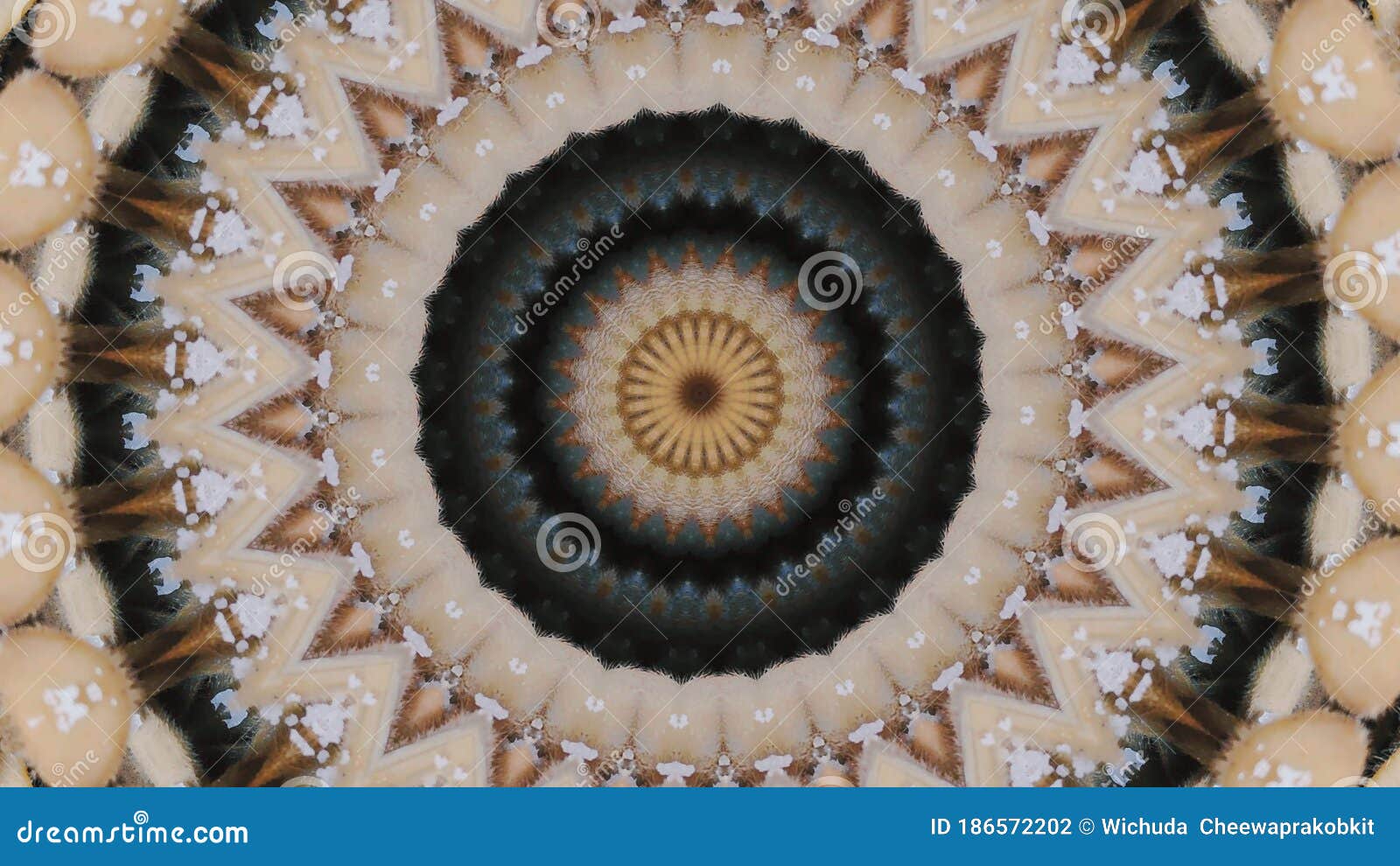 Abstract Background with Circular Patterns with Colorful Effects. Stock ...