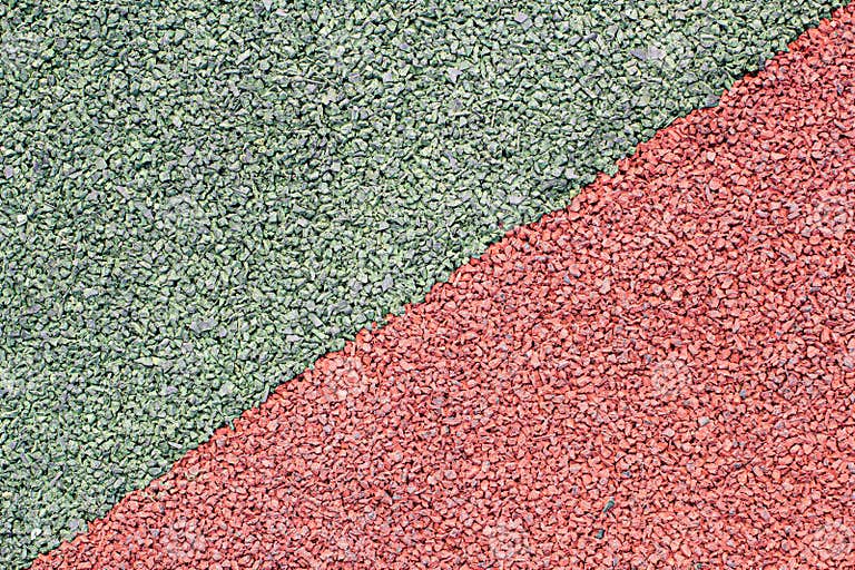 Background Image of a Colored Rubber Surface for Sports Fields Stock ...