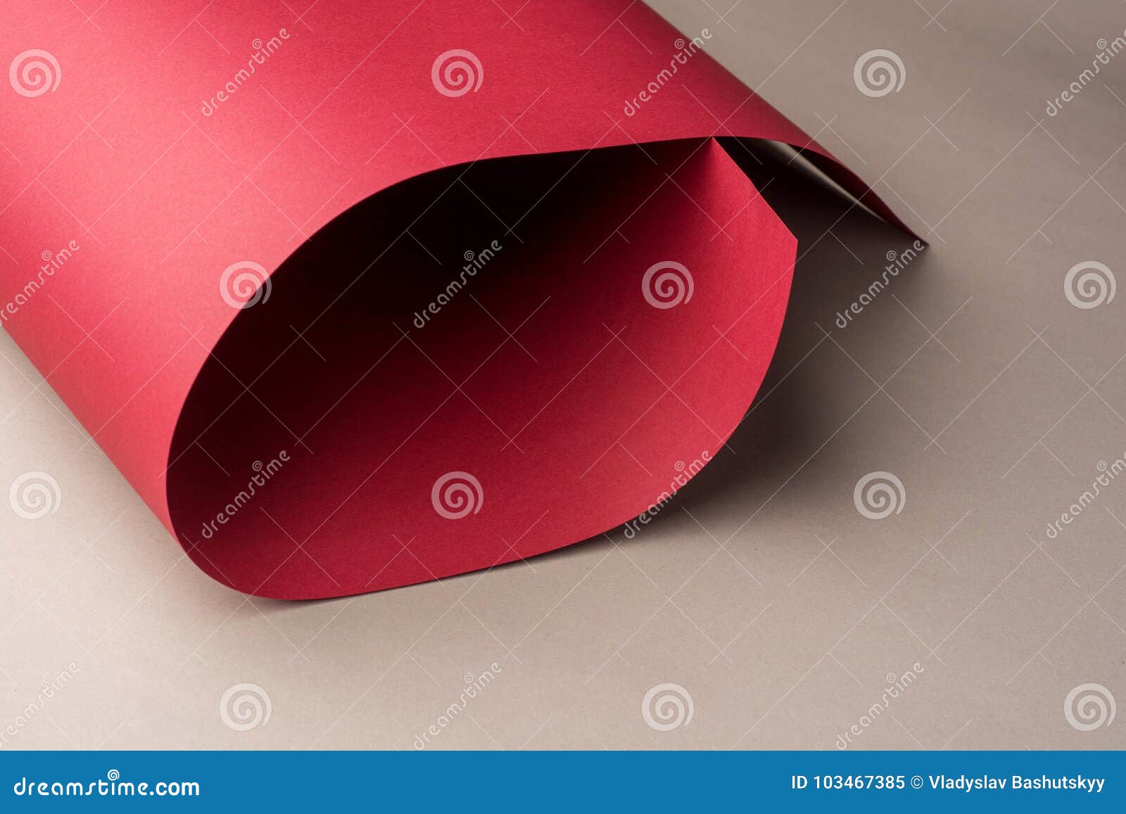 Background Image of Colored Wave of Curved Sheets of Paper. Stock Image ...