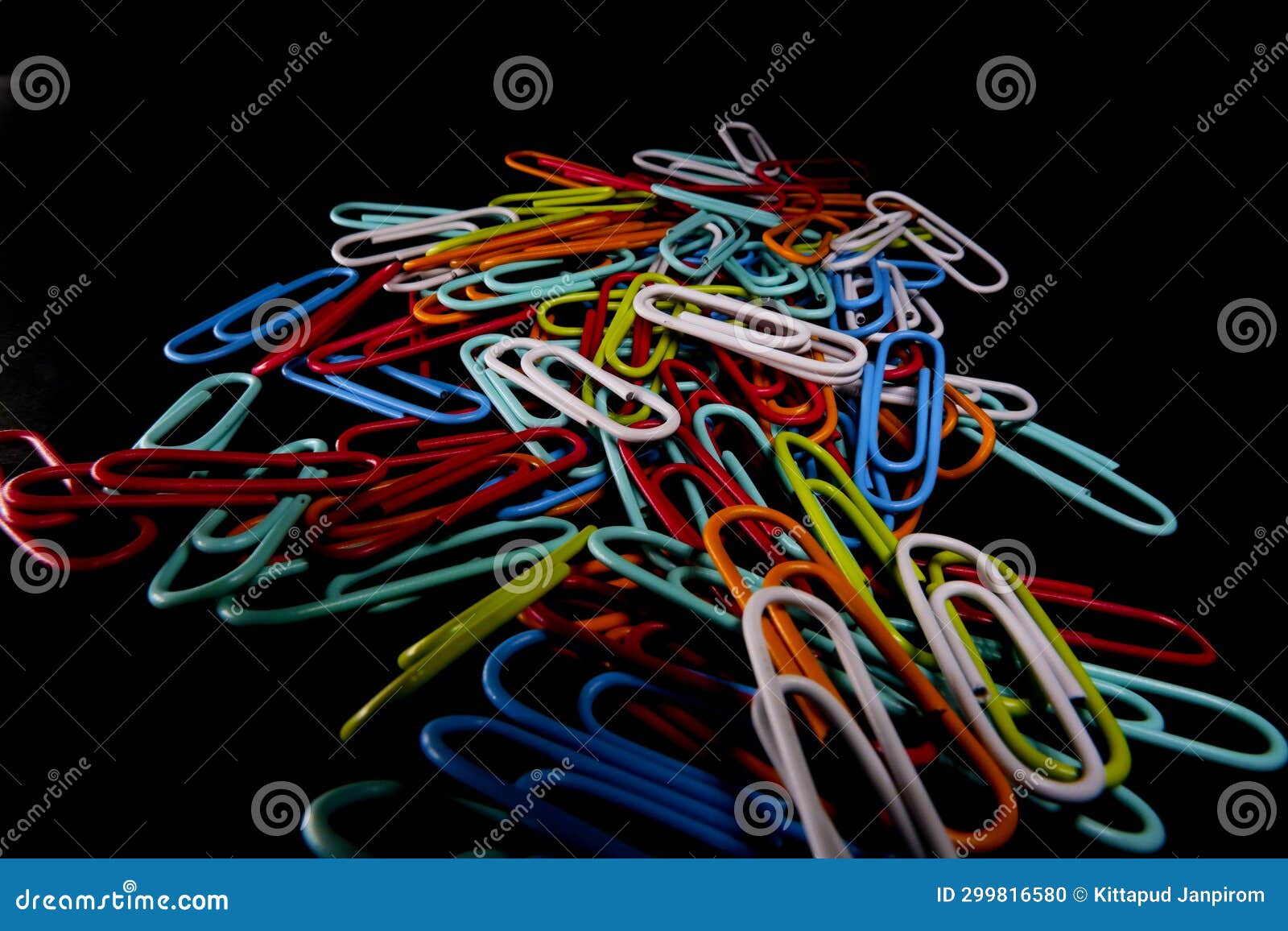 Background Image of Colorful Paper Clips Graphics for Illustrations ...