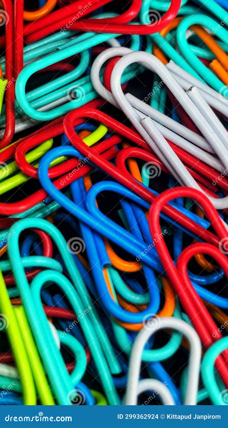 Background Image of Colorful Paper Clips Graphics for Illustrations ...