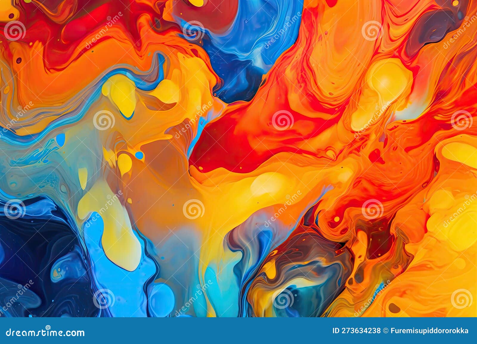 Background Image that Consists of Vibrant, Contrasting Colors Arranged ...