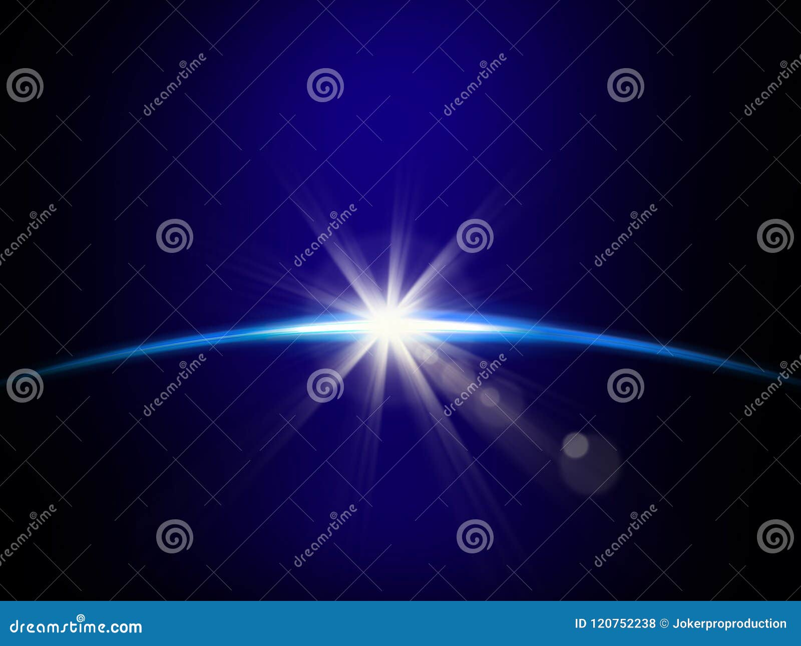 Conceptual Image of Power of Light Manipulation Stock Illustration ...