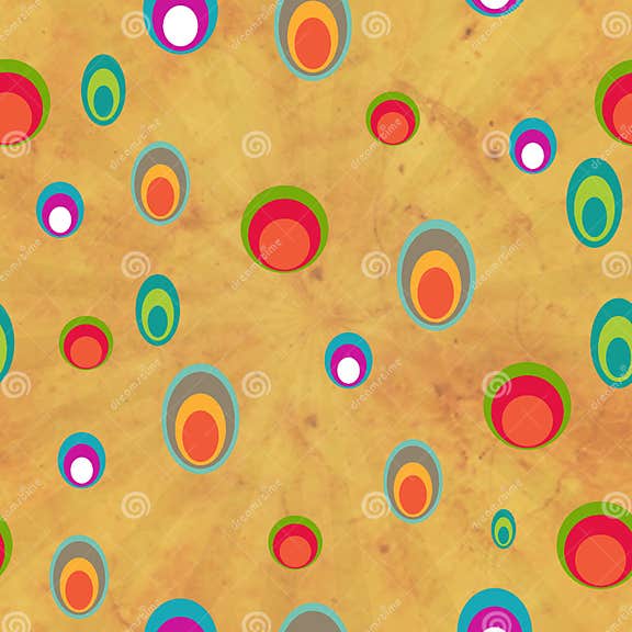 Grungy Background with Colourful Elements Stock Illustration ...