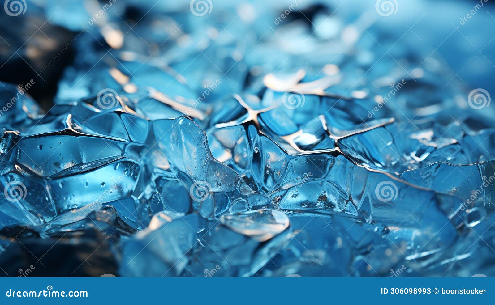 Background Image of Ice-cracking. AI Generated. Stock Illustration ...