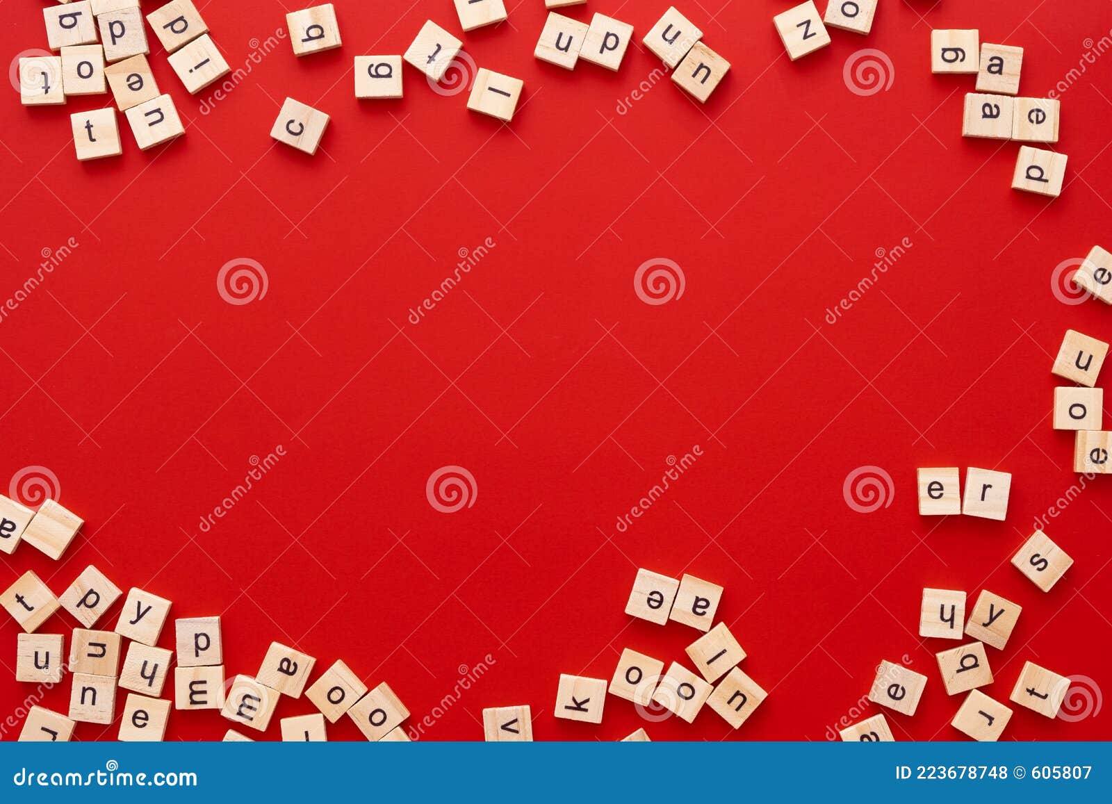 Background Image the Letters are Scattered in Disarray. English Letters ...