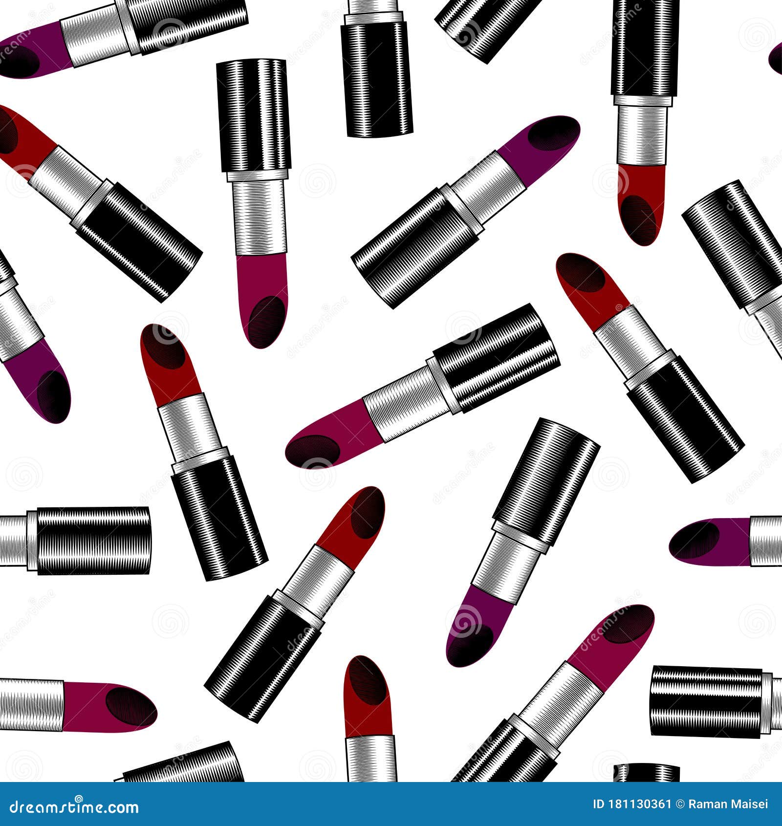 Background with the Image of Lipstick. Stock Vector - Illustration of ...