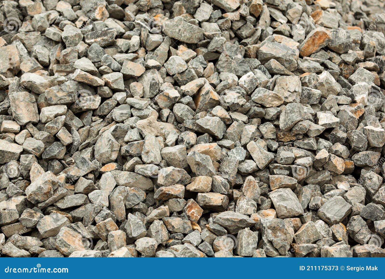 Background Image of Medium Sized Stones in Gray Stock Image - Image of ...