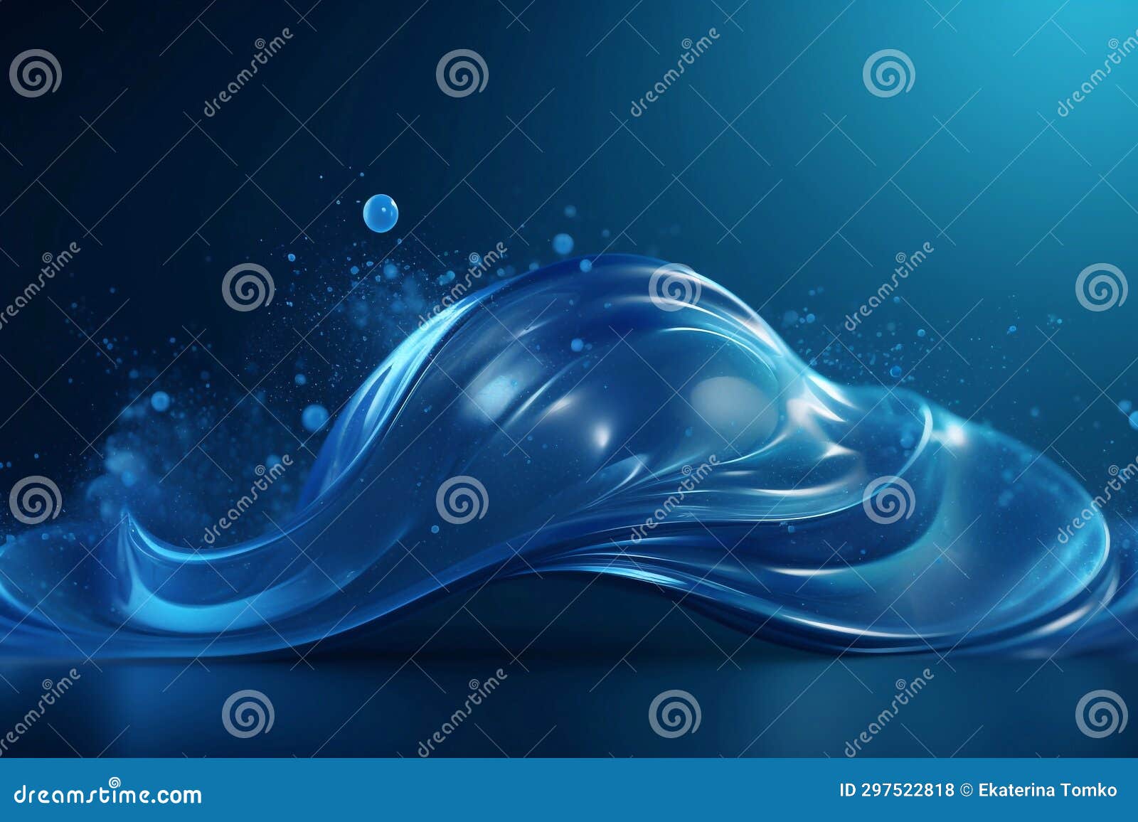 Background Image of Moving Water in Waves. Generative AI Stock Photo ...