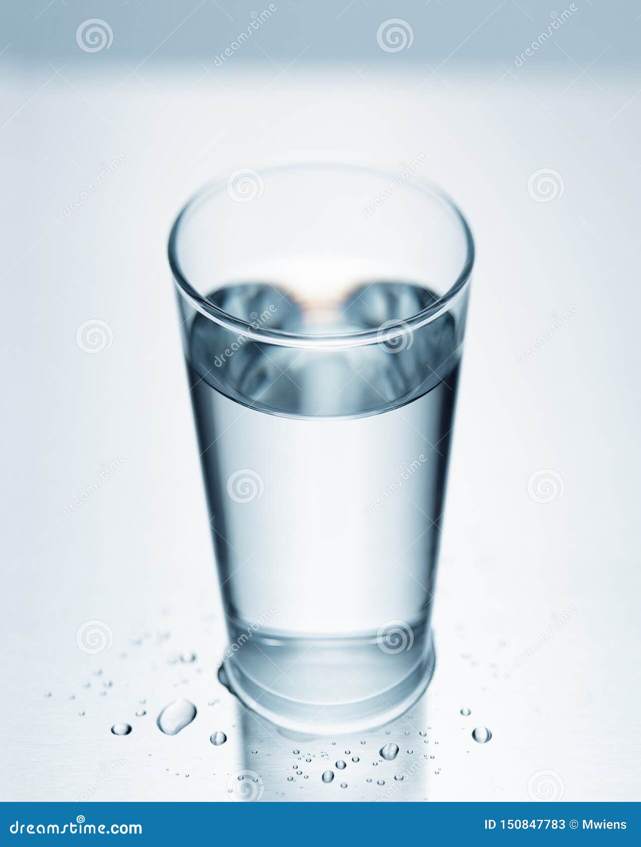Background Image of Glass Filled with Pure Cold Water Stock Image ...