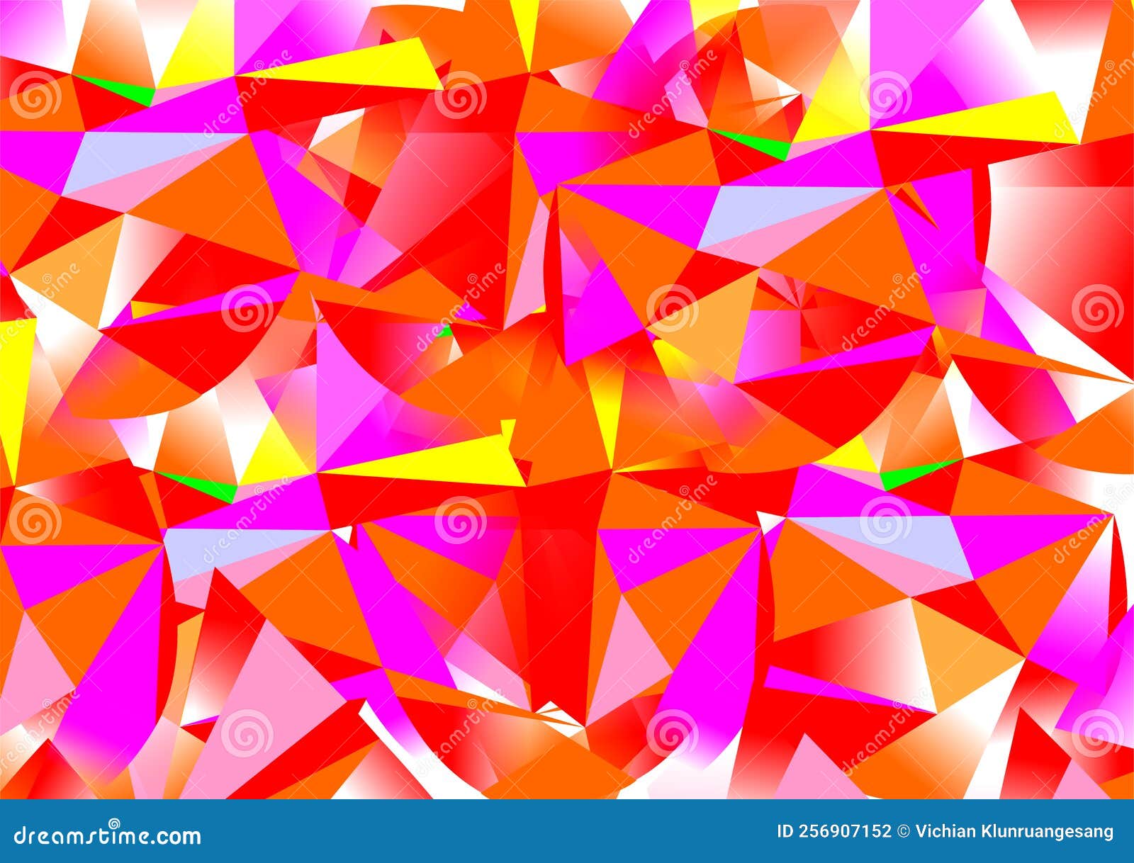 Background Image with Orange Tone Using Triangle Shape. Assemble the ...