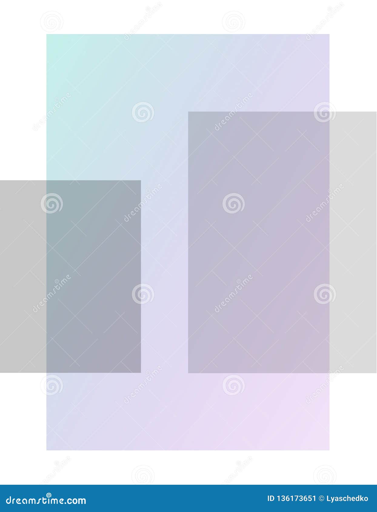Background Image in Pastel Colors in the Form of Rectangles. Stock ...